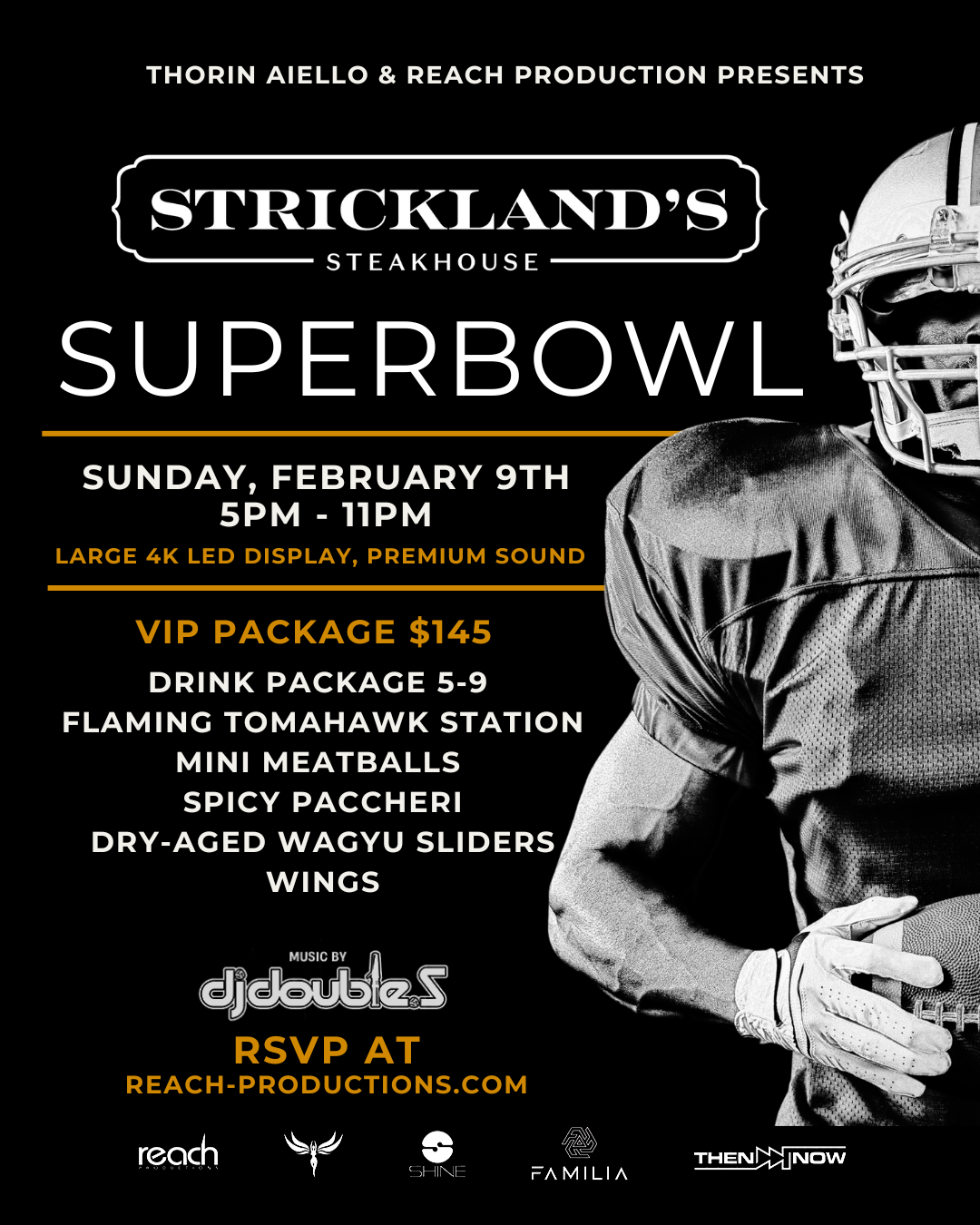 SUPER BOWL @ STRICKLAND'S SPECIAL EVENT! | Stricklands
