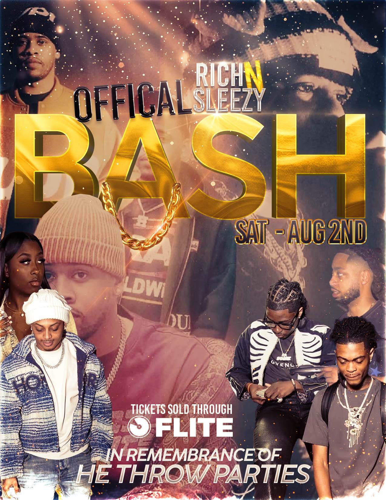 RICH N SLEEZY BASH | RICH N SLEEZY HALL