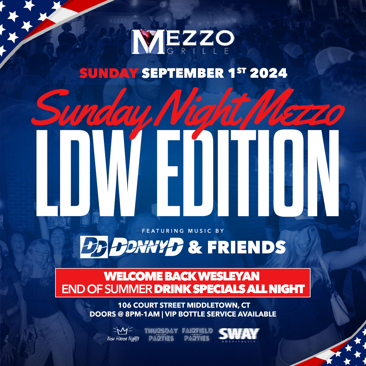 Sunday Night Mezzo: LDW Edition | Mezzo Grille