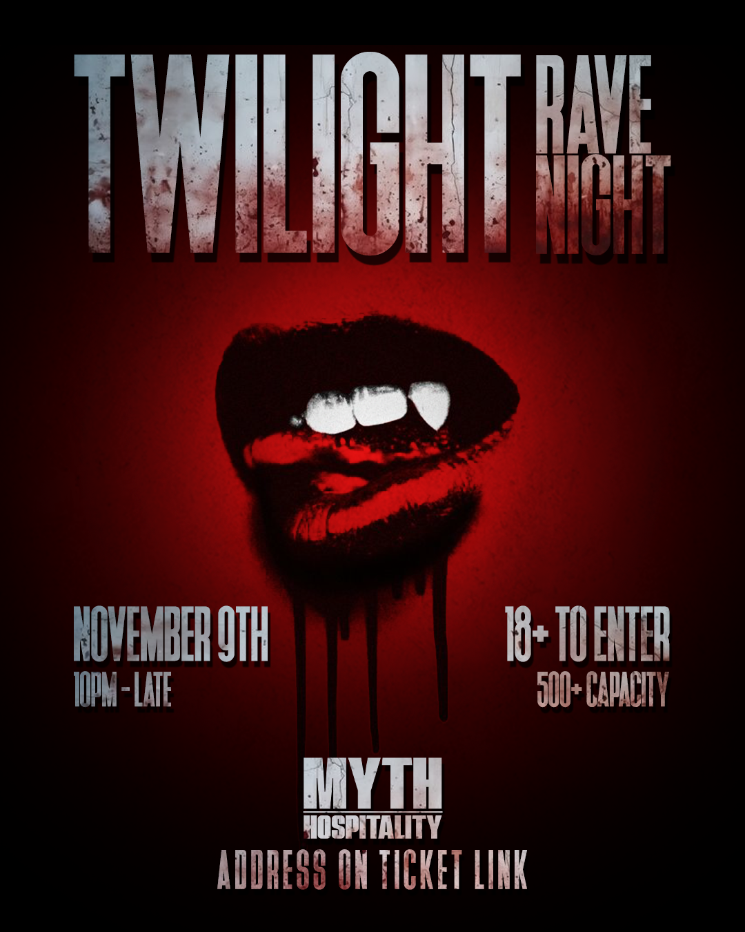 TWILIGHT RAVE PARTY (18+) | MYTH'S PALACE