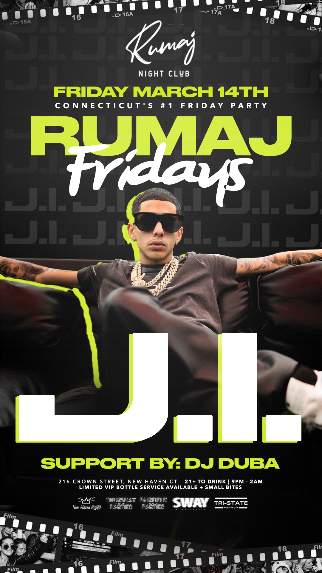 Rumaj Friday’s With Live Performance by J.I. | Rumaj Nightclub